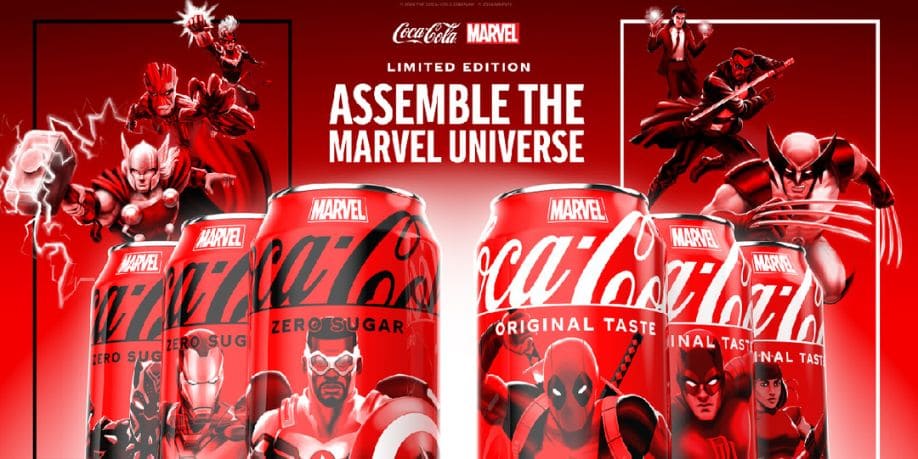 Coca-Cola y Marvel se unen para lanzar latas coleccionables en una ...